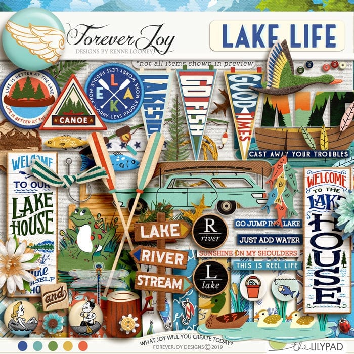 Lake Life page kit – ForeverJoy Designs