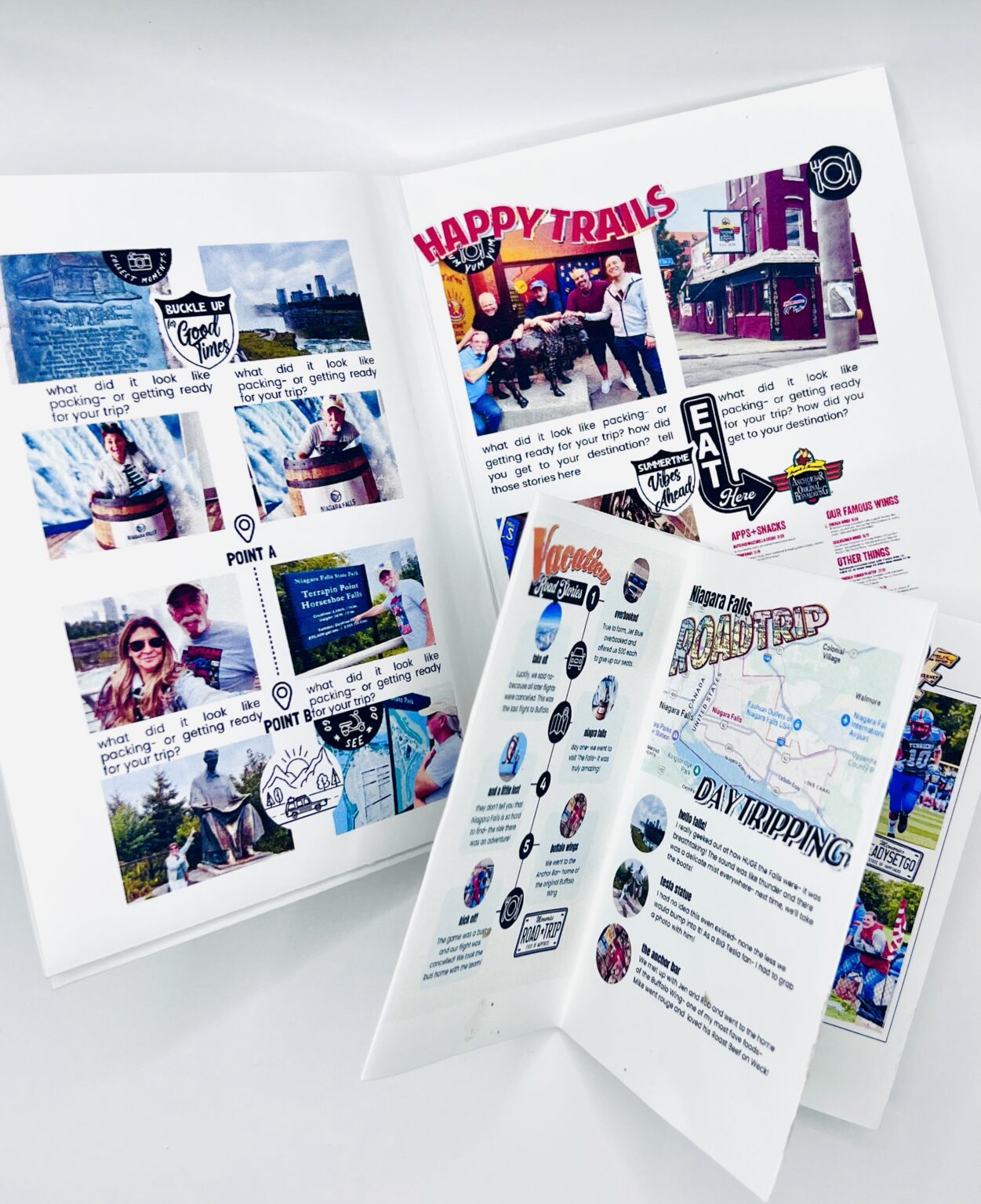 FOLDABLE MINI BOOK | 8.5X11 Canva Template - ForeverJoy Designs